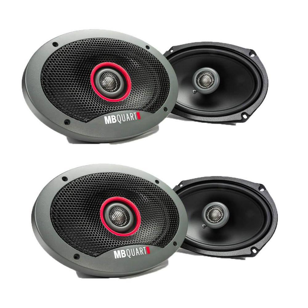 MAXXSONICS MB Quart Formula 6 x 9 in. 2 Way Coaxial Speakers (4-Pack) 2 ...