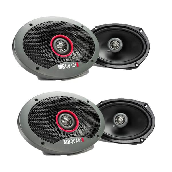 MAXXSONICS MB Quart Formula 6 x 9 in. 2 Way Coaxial Speakers (4-Pack) 2 ...