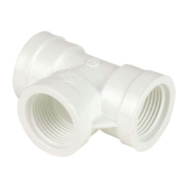 DURA 3/4 in. Schedule 40 PVC Tee Fitting U405-007 - The Home Depot