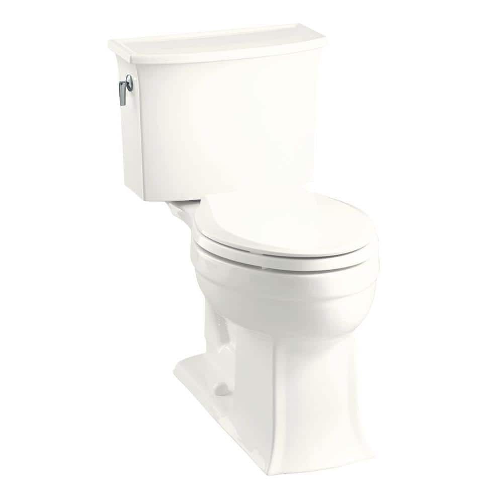 KOHLER Archer Comfort Height 2-Piece 1.600 GPF Dual Flush Elongated ...