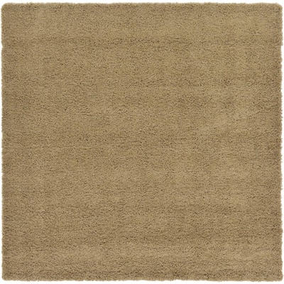 Unique Loom Floral Shag Carved Brown 2' 7 x 10' 0 Runner Rug-3133074 ...