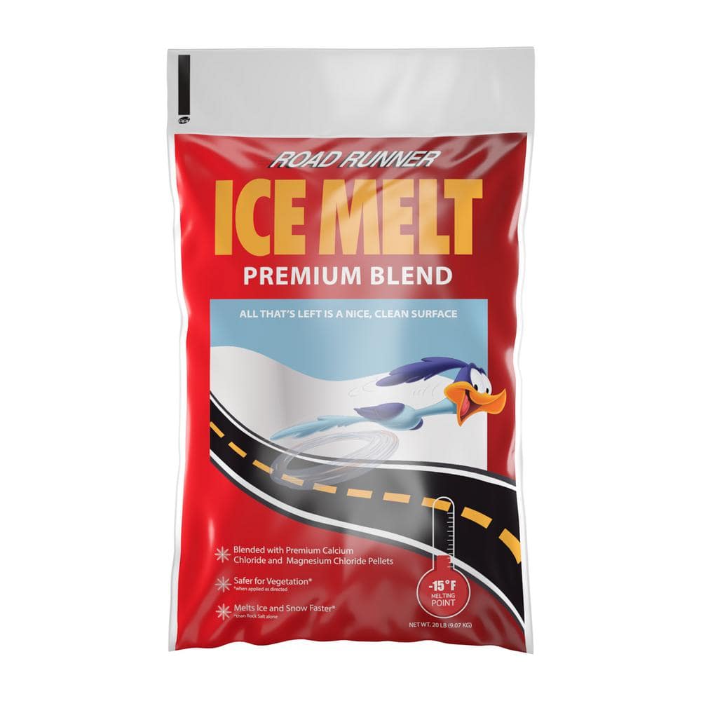 Road Runner 20 lbs. Ice Melt Blend Bag 20B-RR - The Home Depot