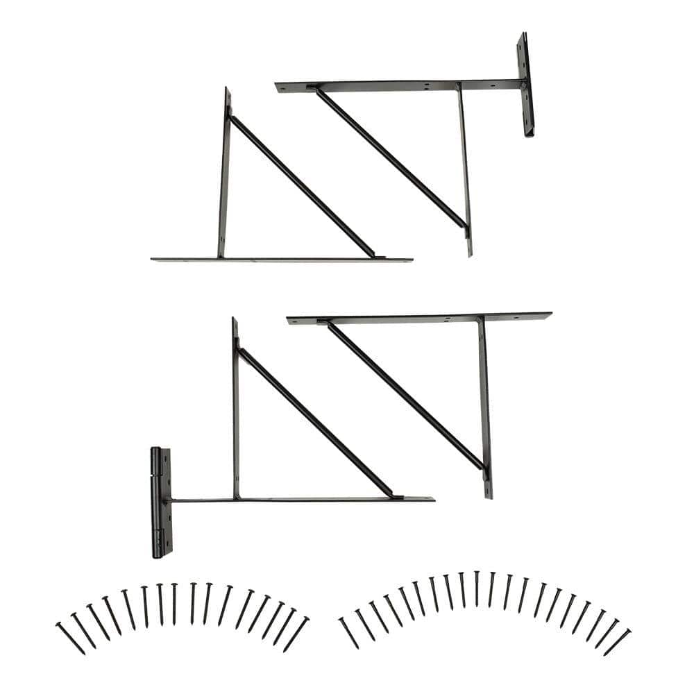 Homax EasyGate Heavy-Duty No-Sag Fence Gate Bracket Kit 80096 - The ...