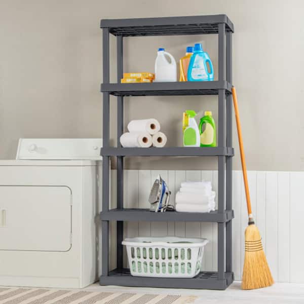 Sterilite 5 shelf unit store
