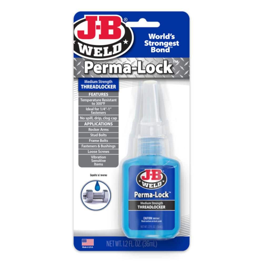 Reviews for J-B Weld Perma-Lock 1.2 oz. Blue Silicone Threadlocker | Pg ...