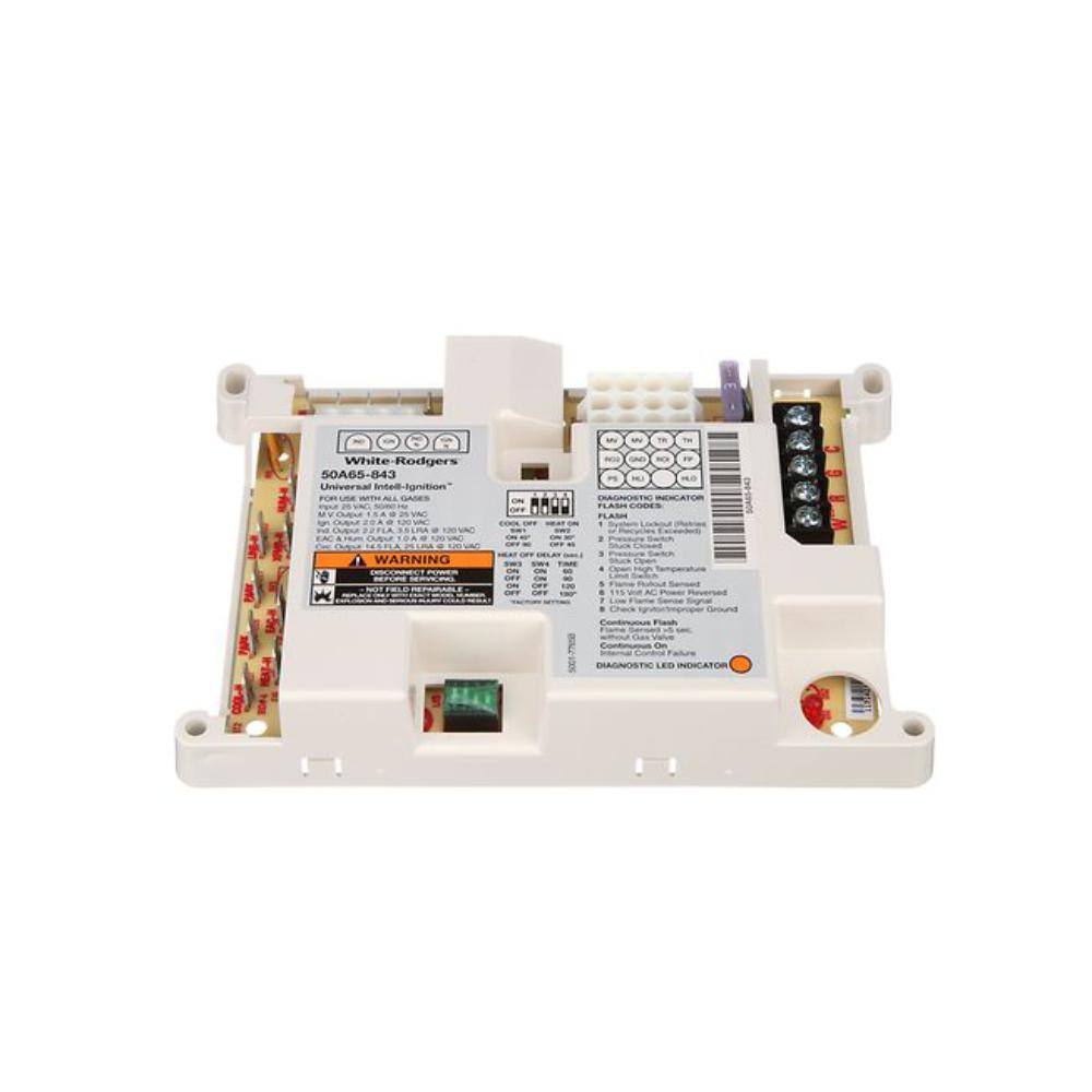 White Rodgers 24-Volt Hot Surface Ignition Control 50A65-843 - The Home ...