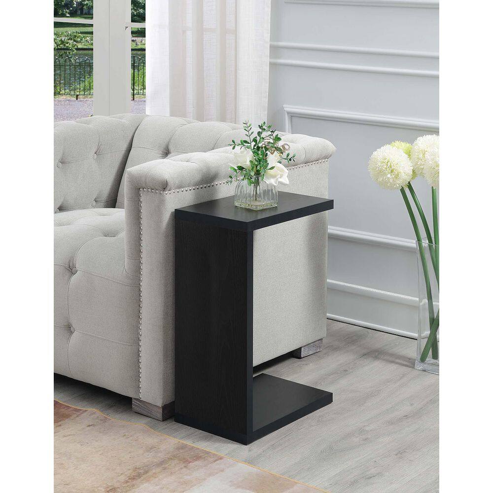 Convenience Concepts Northfield Admiral Black C-End Table R4-0426 - The ...