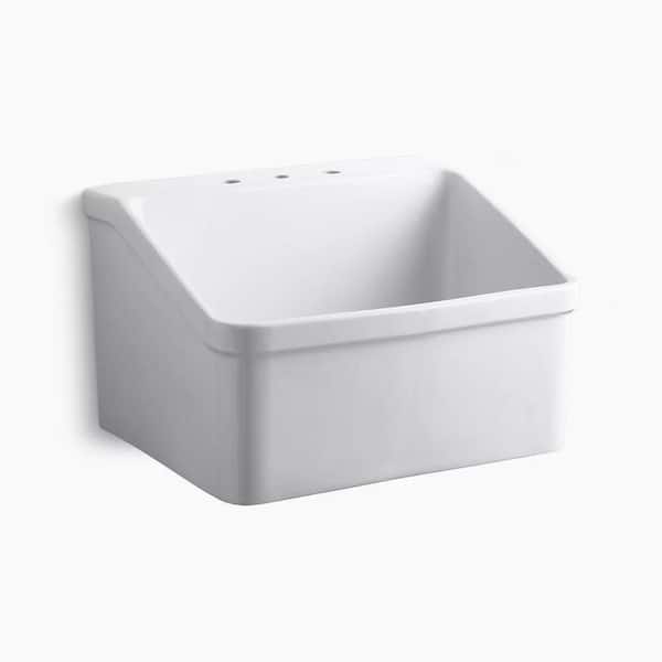 American Standard Floor Mounted 20 in. x 18 in. Clinic Service Sink in ...