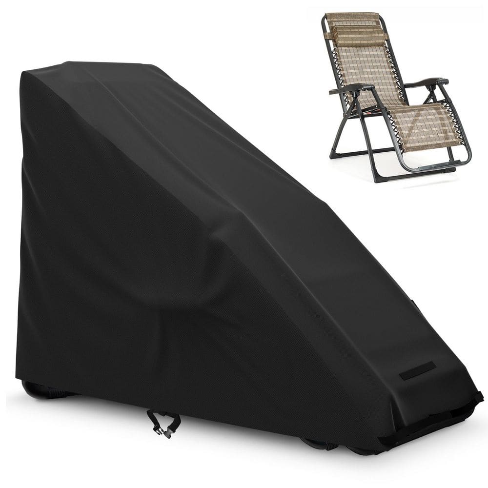 OVCRNIBI 400D Indoor And Outdoor Folding Recliner Cover Waterproof, Dust And Sun Protection ...