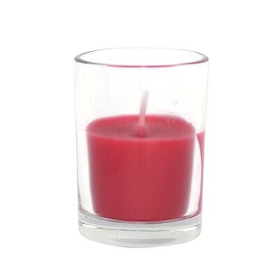 Zest Candle 12 in. Red Taper Candles (12-Set) CEZ-072