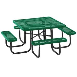 The Home Depot 6 ft. Extra Heavy-Duty Table, Diamond, Green HD100-G ...