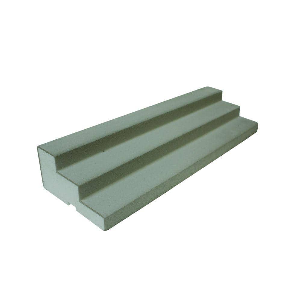DECORMOULDINGS 4 ft. x 6 in. x 3 in. Polymer Decor Moulding DM020 - The ...