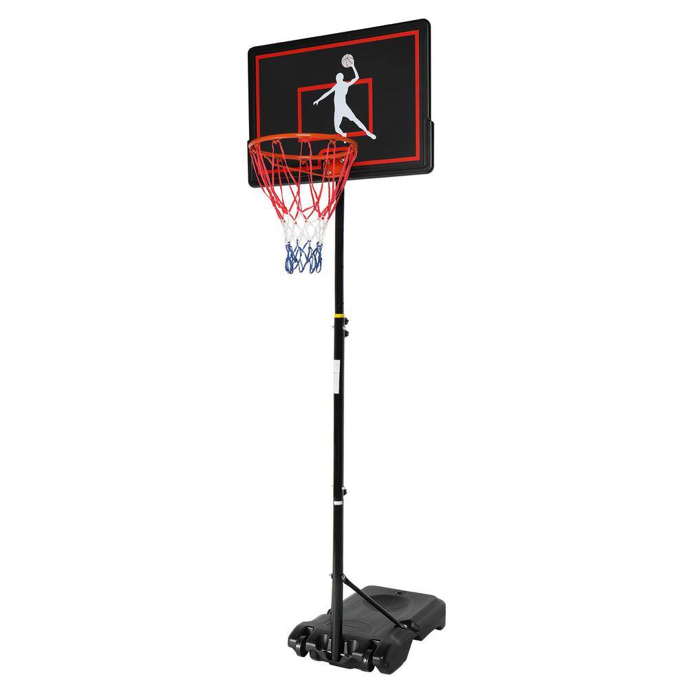 Karl home Square Board 6.8 ft. to 8.5 ft. Youth Basketball Hoop ...