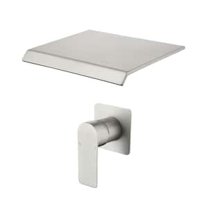 cobbe Single-Handle Rectangular Wall Mounted Bathroom Faucet or Bathtub ...