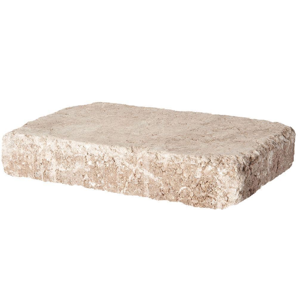 Pavestone RumbleStone Rec 10.5 in. x 7 in. x 1.75 in. Cafe Concrete ...
