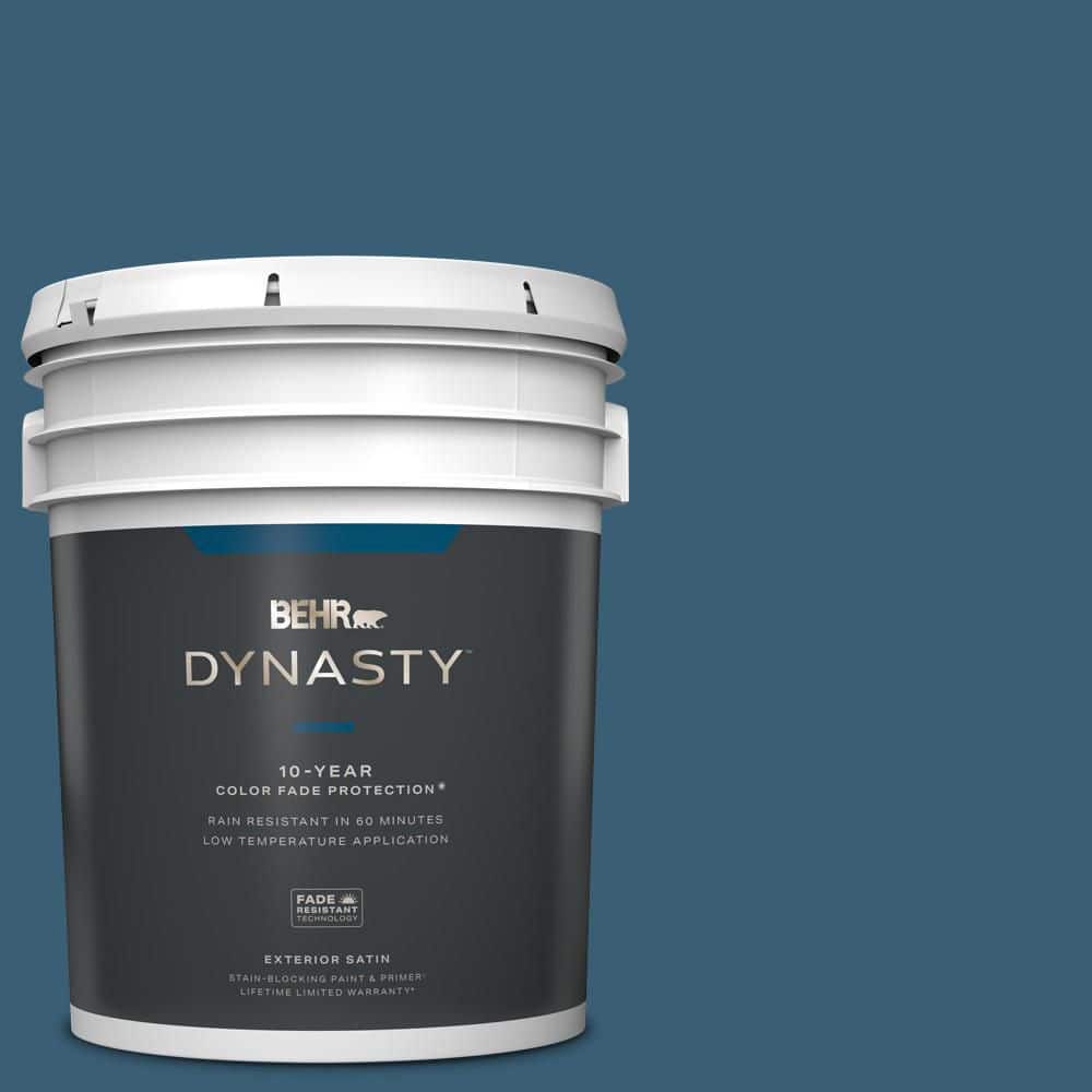 Reviews for BEHR DYNASTY 5 gal. #S490-7 Superior Blue Satin Enamel ...