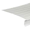 Amerimax Home Products F8 Open Face x 10 ft. White Aluminum Drip Edge ...