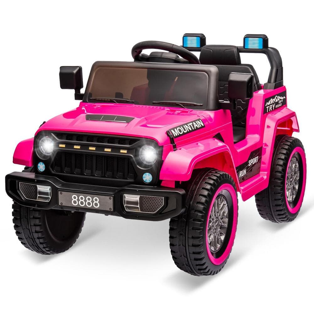 Garvee 12V Kids Electric Ride on Truck Car with Remote Control, Spring ...