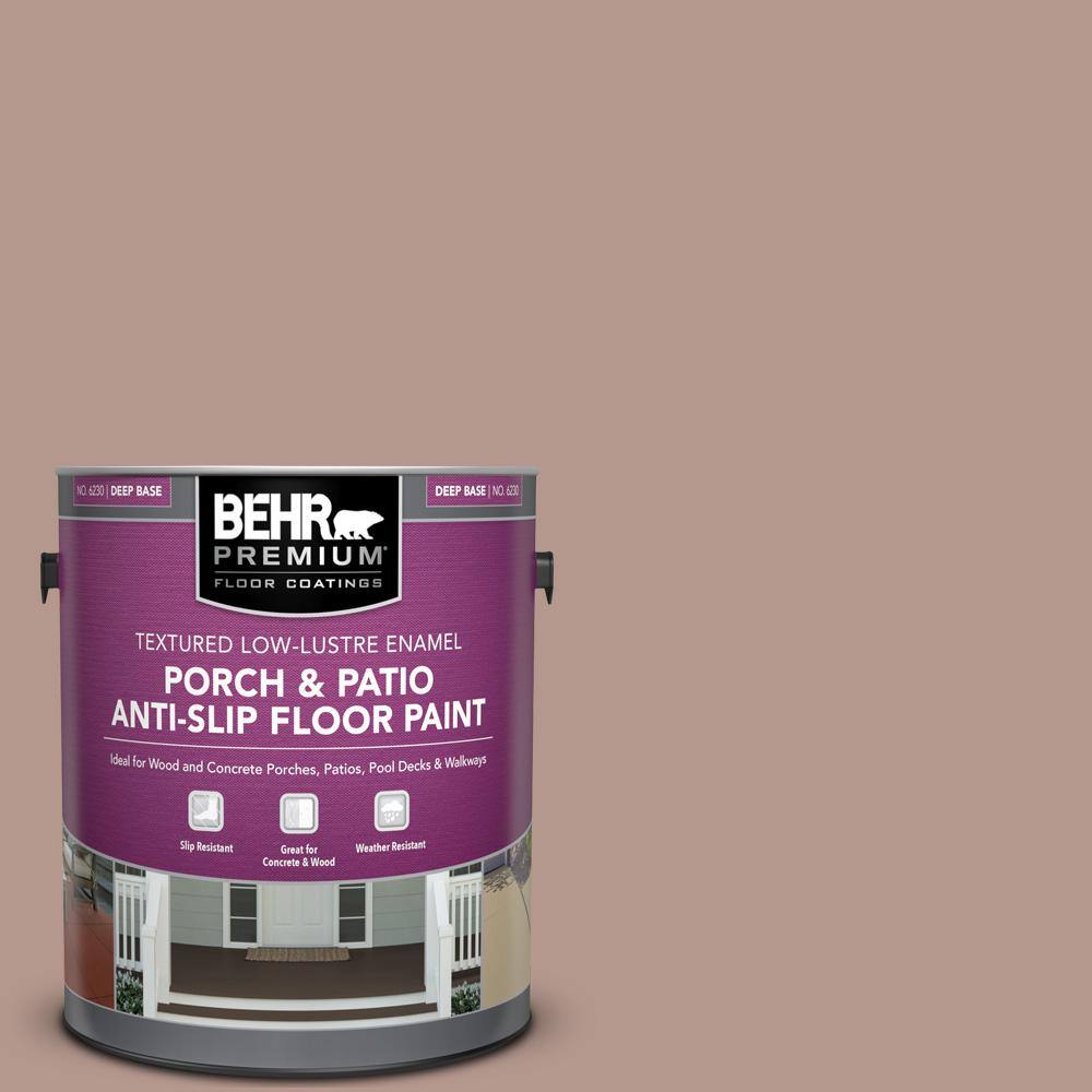 BEHR PREMIUM 1 gal. #N160-4 Sonora Rose Textured Low-Lustre Enamel ...