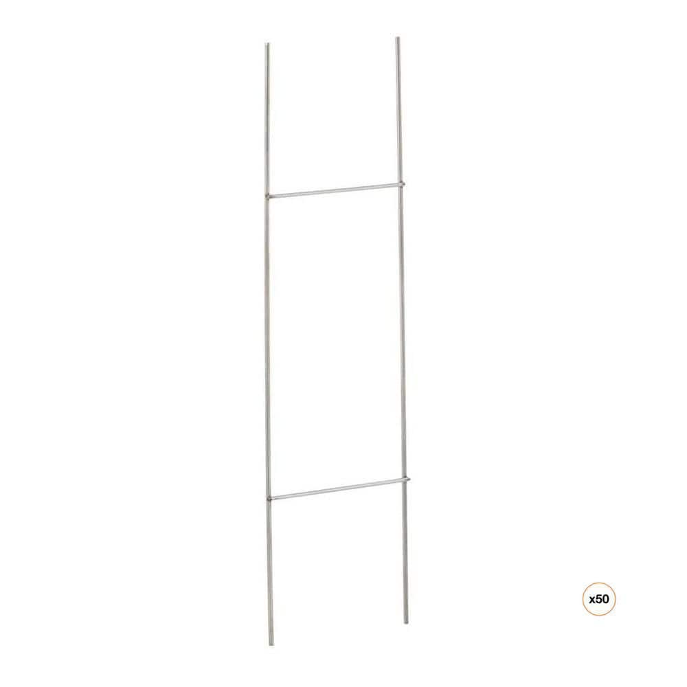 Everbilt H-Bracket Sign Holder (50-Count) - The Home Depot