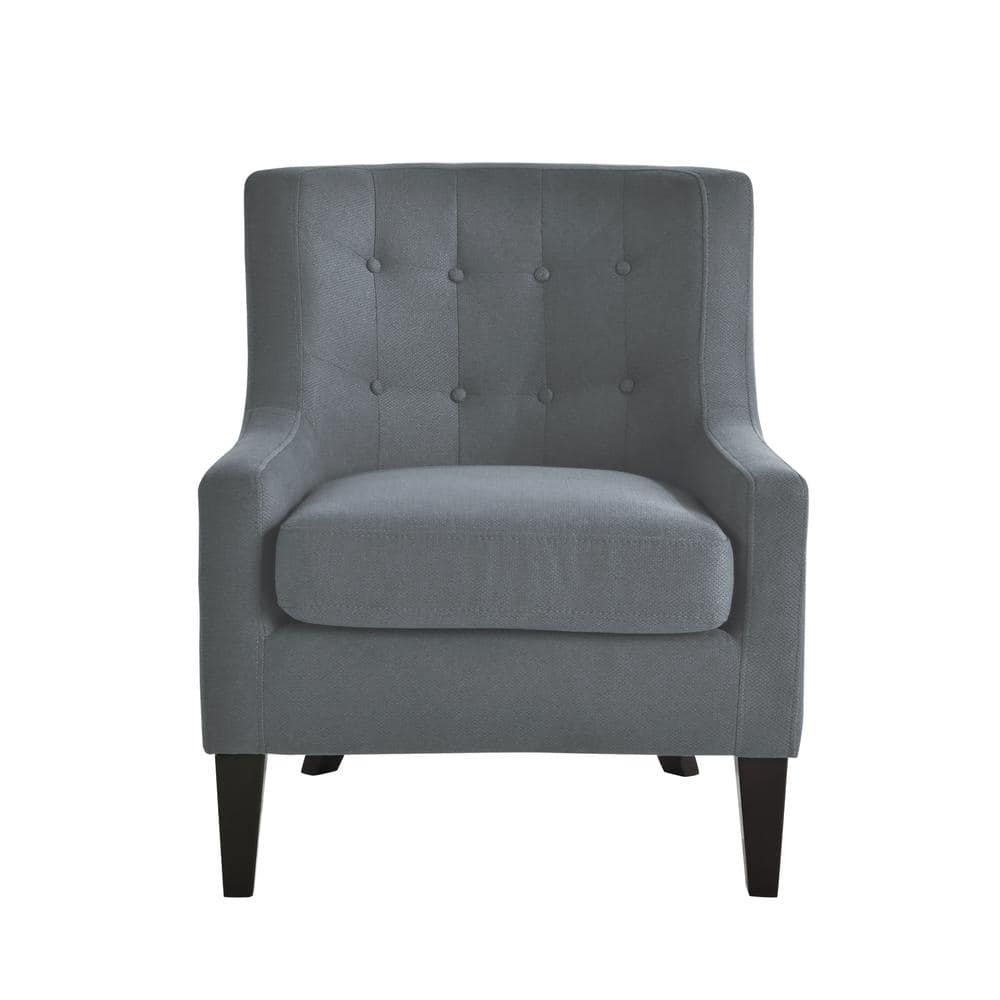 Lifestyle Solutions Henley Charcoal Polyester Arm Chair 171A012CHR ...