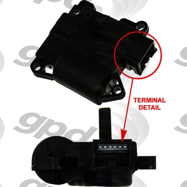 GLOBAL PARTS DISTRIBUTORS, LLC HVAC Actuator 2003 Ford Focus 2.3L ...