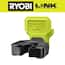 RYOBI LINK Modular Dolly Multi-Purpose Rolling Base with LINK 2-Drawer ...