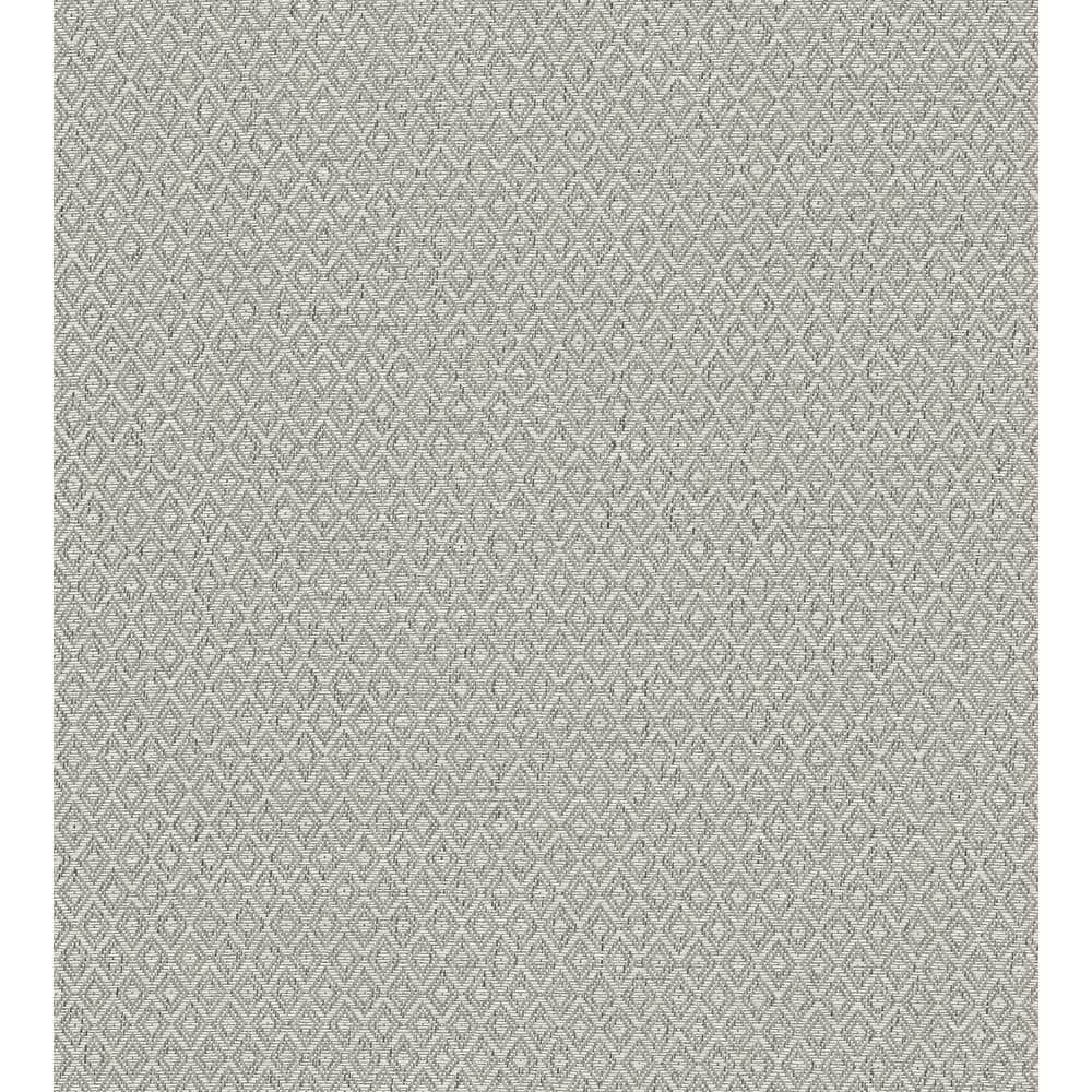 A-Street Prints Hui Grey Paper Weave Grasscloth Wallpaper Sample 2972 ...