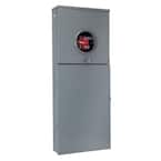 Square D Homeline 200 Amp 30-Space 42-Circuit Outdoor Ringless Overhead ...