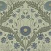 Midbec Tapeter Marguerite Green Damask Green Wallpaper Sample ...