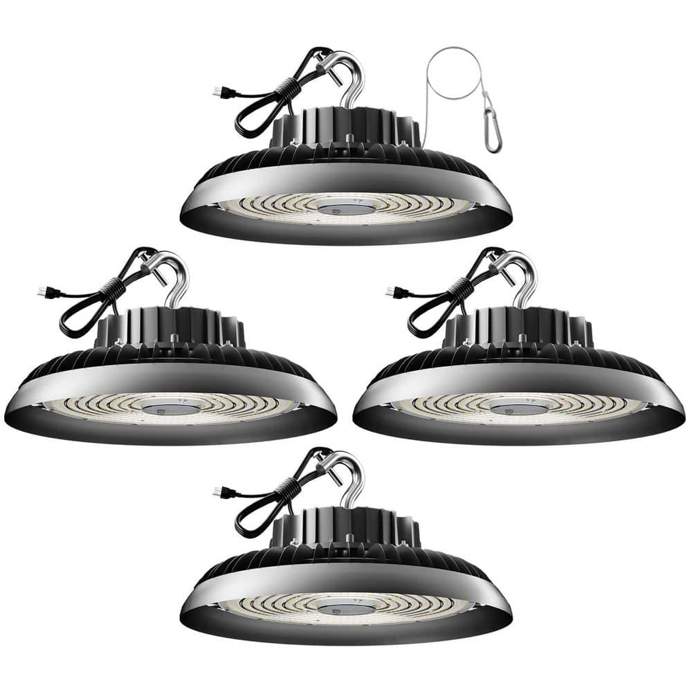 bulbeats 4-Pack of 250-Watt LED High Bay Light 37500LM High Bay LED ...