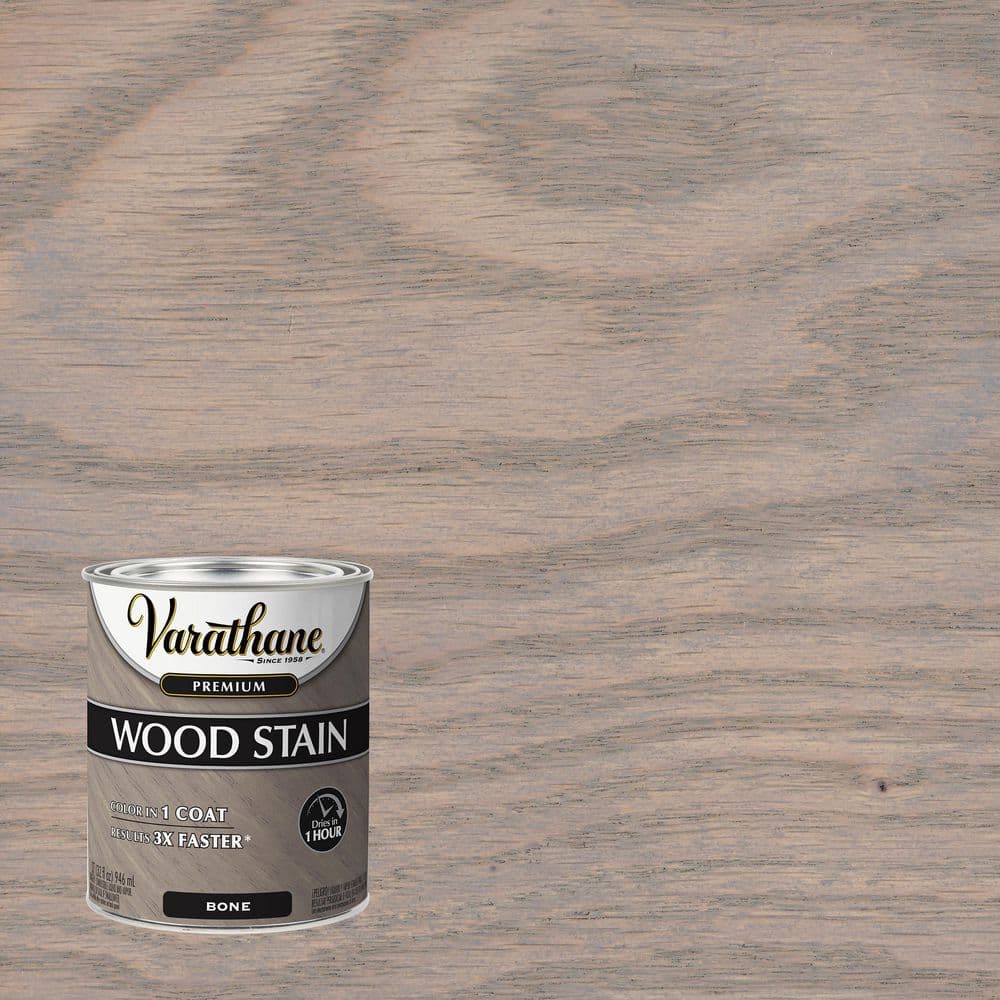 Varathane 1 Qt. Bone Premium Fast Dry Interior Wood Stain (Case of 2 ...