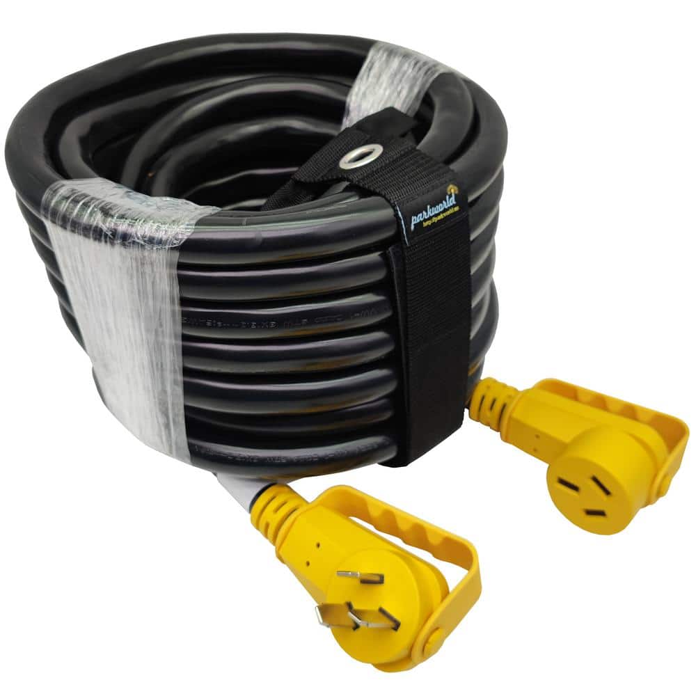 parkworld 50 ft. 6/3 Heavy Duty 50 Amp Outdoor NEMA 10-50 Range/EV ...