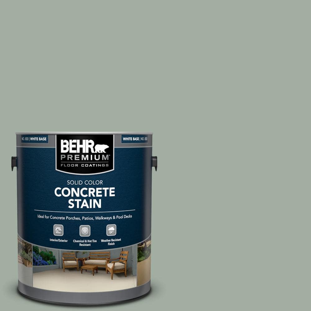 BEHR PREMIUM 1 gal. #PFC-42 Flintridge Solid Color Flat Interior ...