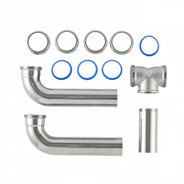 Everbilt 1-1/2in. x 16in. Chrome-Plated Brass Slip-Joint Sink Drain ...