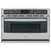 GE Profile 27 in. Single Electric Wall Oven with Advantium Cooking in ...