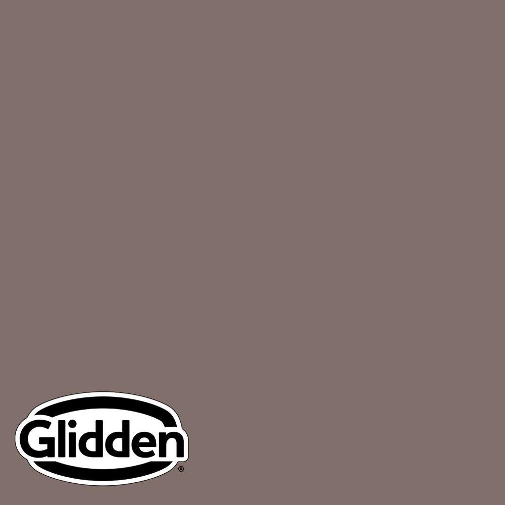 Glidden Premium 1 gal. Granite Boulder Flat Exterior Latex Paint ...
