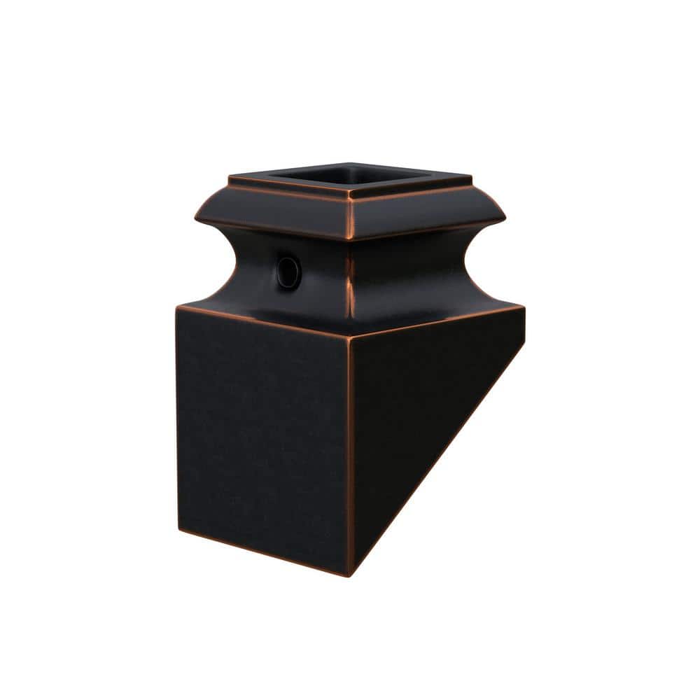 Reviews for EVERMARK Stair Parts 1/2 in. Oil Rubbed Bronze Angled Metal ...