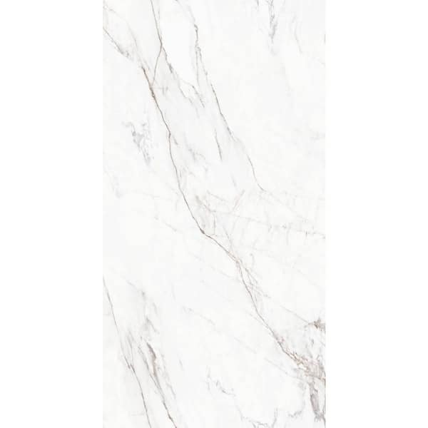 Home Decorators Collection Brooking Carrera Marble 20 MIL x 12 in. W x ...