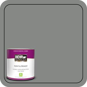 BEHR MARQUEE 1 gal. #PPU25-17 Euro Gray Matte Interior Paint & Primer ...