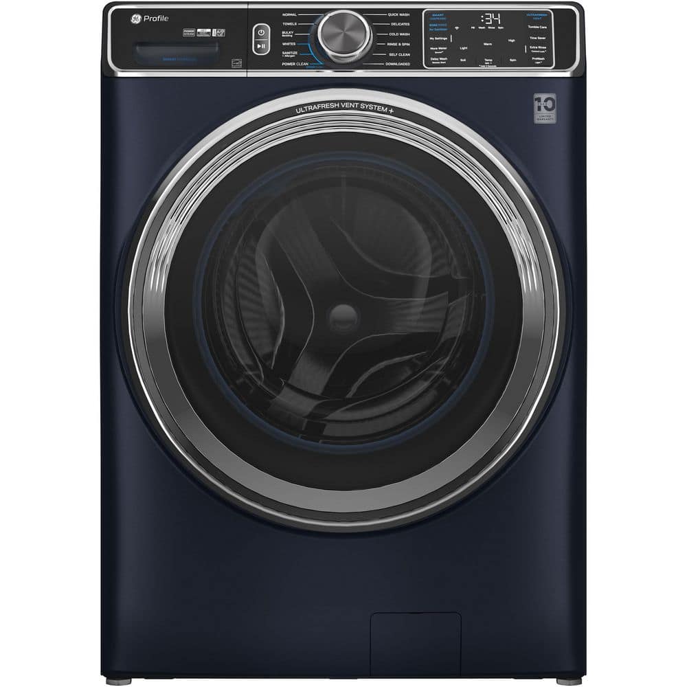 Reviews for GE Profile 5.3 cu. ft. Smart Front Load Washer in Sapphire ...