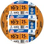 Southwire 25 ft. 8/2 Stranded Romex SIMpull CU NM-B W/G Wire-28893621 ...