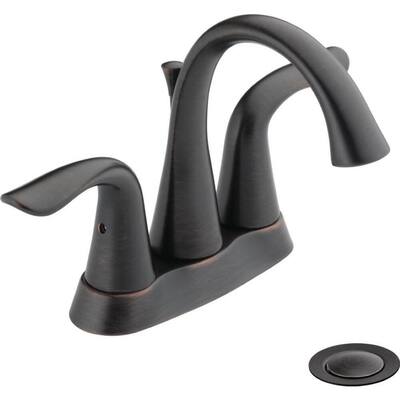 Delta Lahara 1-Handle Tub and Shower Faucet Trim Kit in Venetian Bronze ...