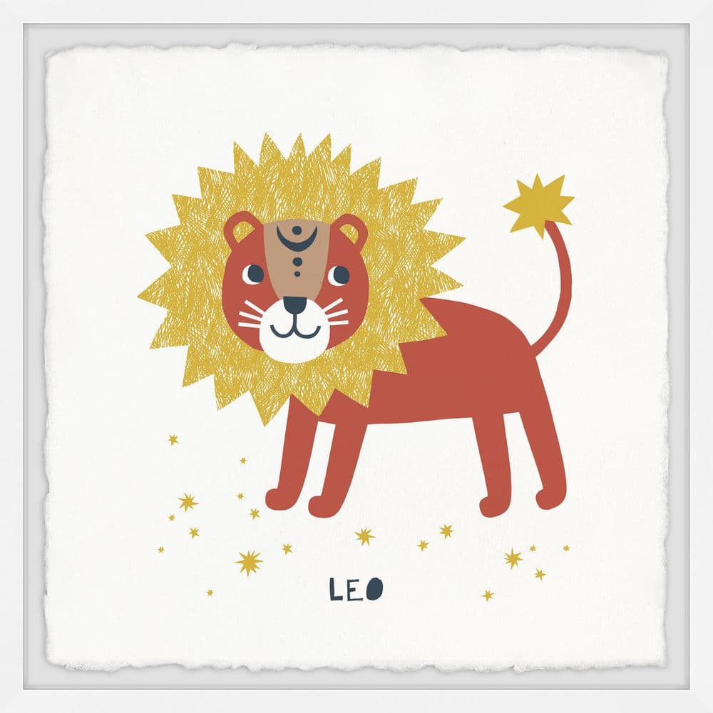 I'm a Leo by Marmont Hill Framed Astronomy Art Print 12 in. x 12 in ...