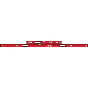 Milwaukee 24 in./48 in. REDSTICK Compact Box Level Set MLCMS48 - The ...