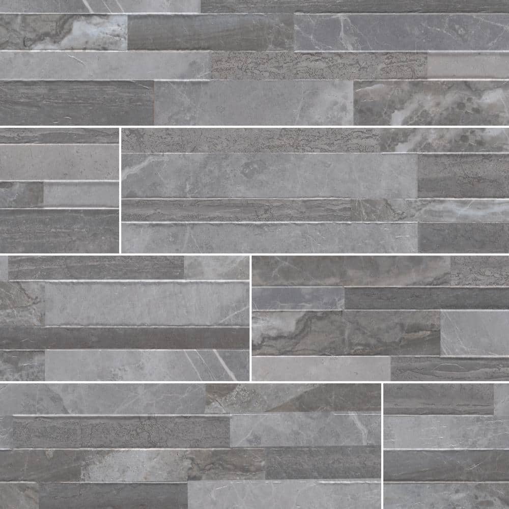 MSI Take Home Tile Sample - Palisade Grey Ledger Panel 4 in. x 4 in ...