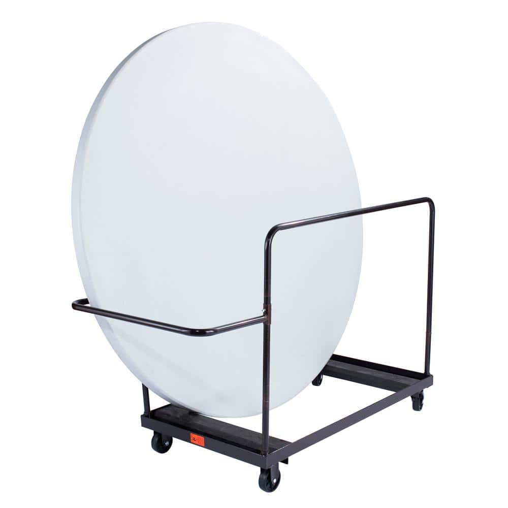 National Public Seating Folding Table Dolly - Vertical Storage - 71 in ...