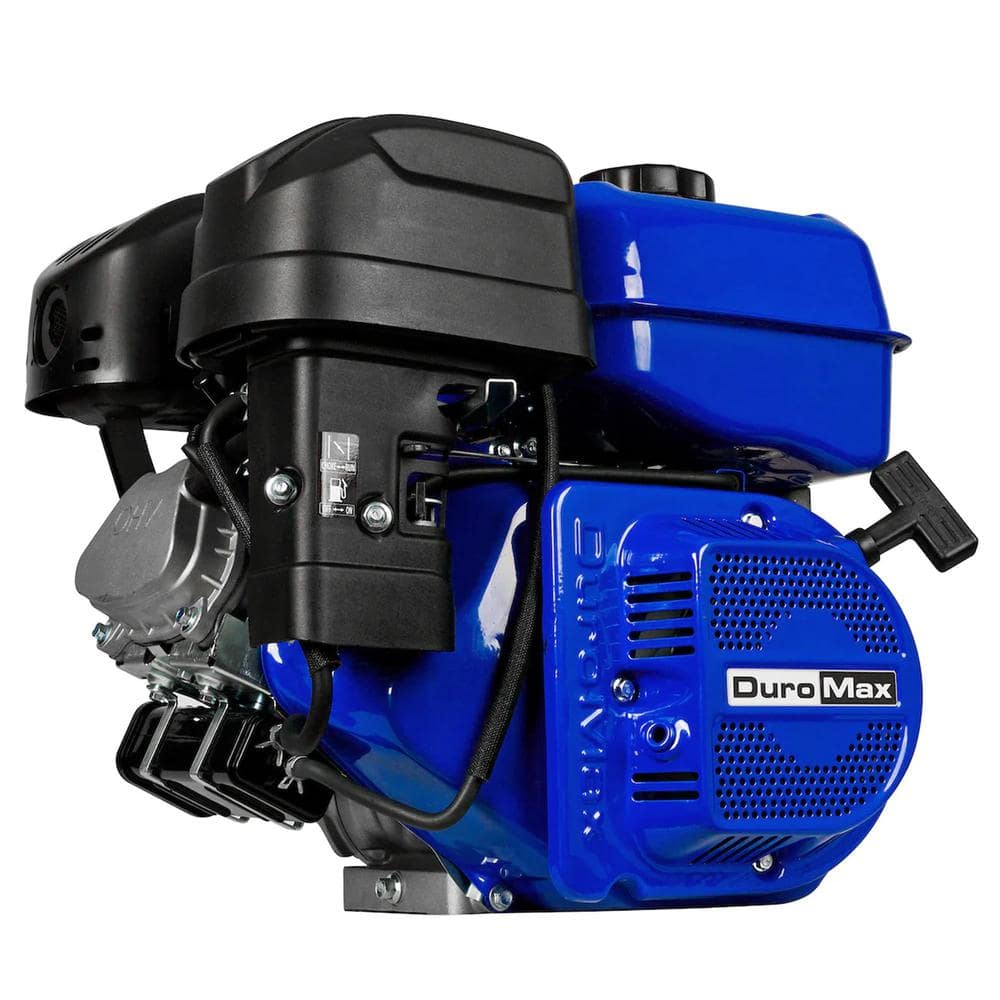 DUROMAX 274cc 1 in. Gasoline Multi-Purpose Horizontal Key Shaft Recoil ...