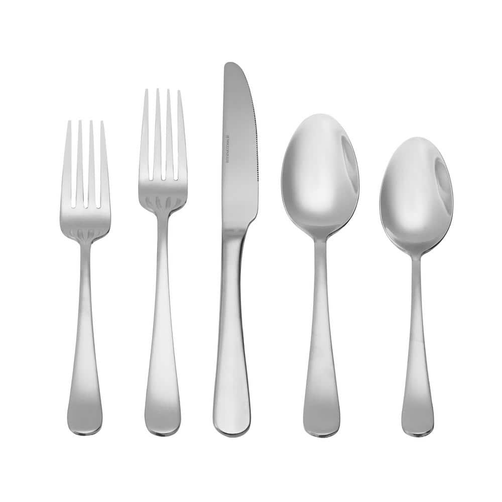 International Silver Lisbon 20pc Flatware Set, Service for 4, Stainless ...