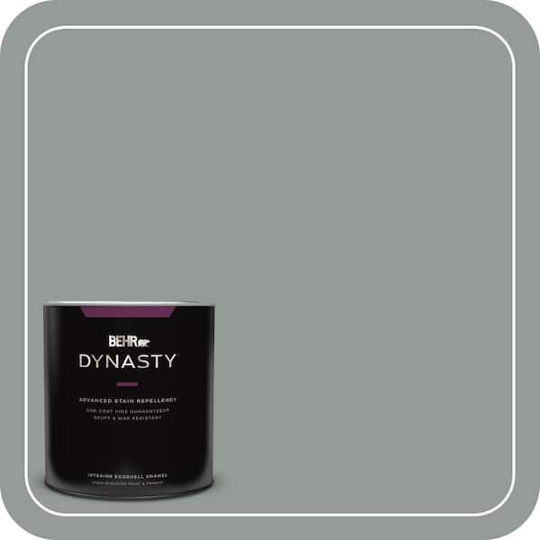 BEHR DYNASTY 1 qt. #BXC-66 Dusk Blue Eggshell Enamel Interior Stain ...